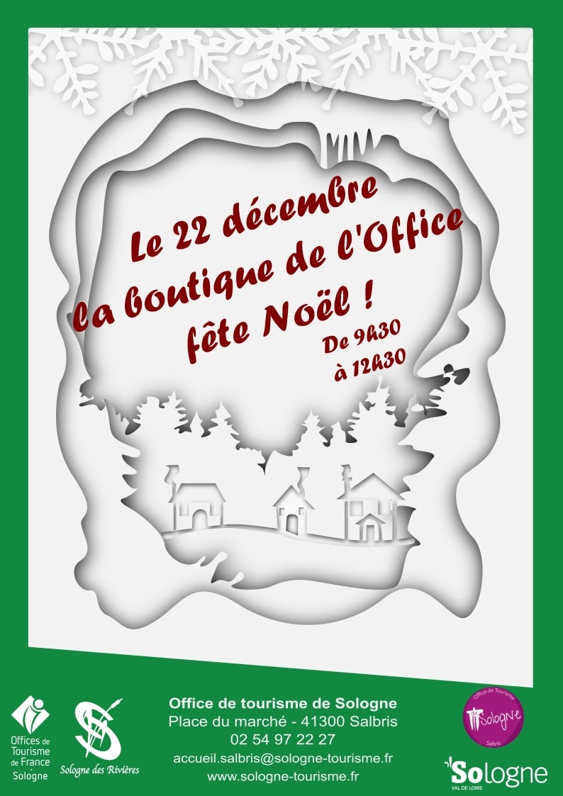La boutique de l’Office de Tourisme fête Noël ! • Ville de Salbris ...