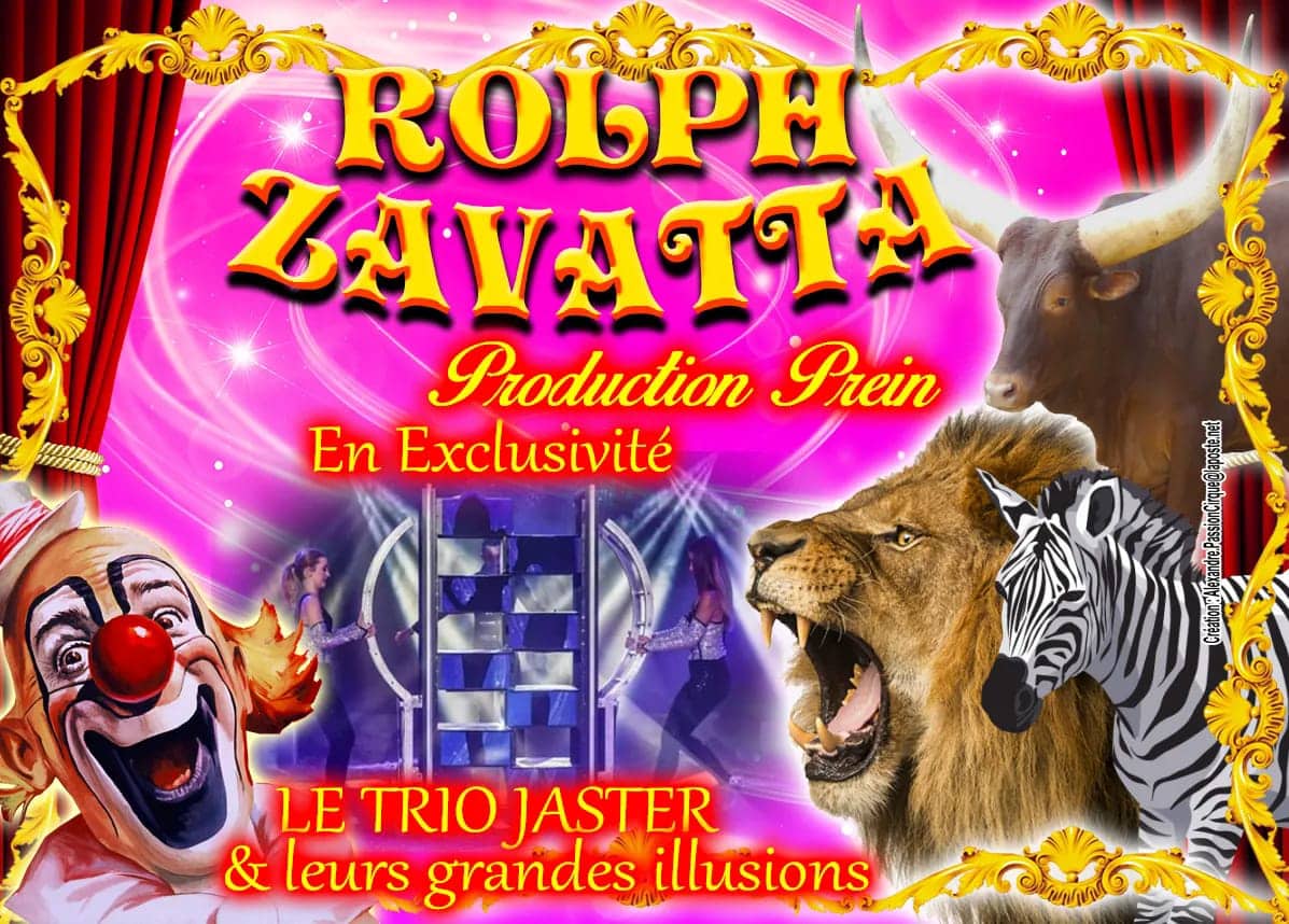 Le cirque Rolph Zavatta à Salbris • Ville de Salbris - Loir-et-Cher